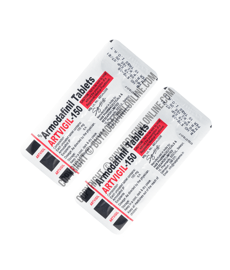 Buy Cheap Artvigil 150 mg (Armodafinil) from India - BuyModafinilOnline